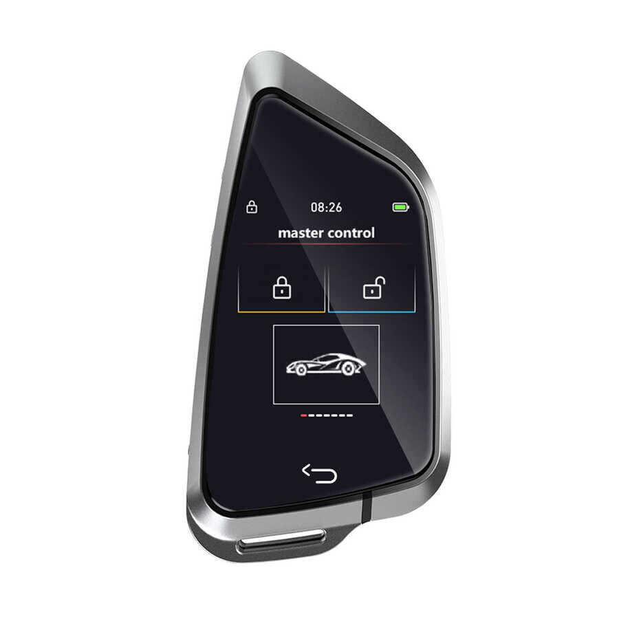 LCD Universal Smart Key Kit With Keyless Entry And IOS Car Knife Style ...