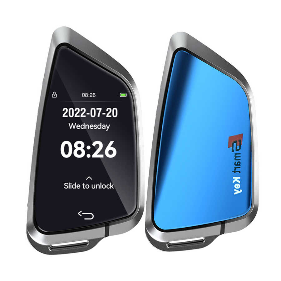 LCD Universal Smart Key Kit With Keyless Entry And IOS Car Knife Style ...