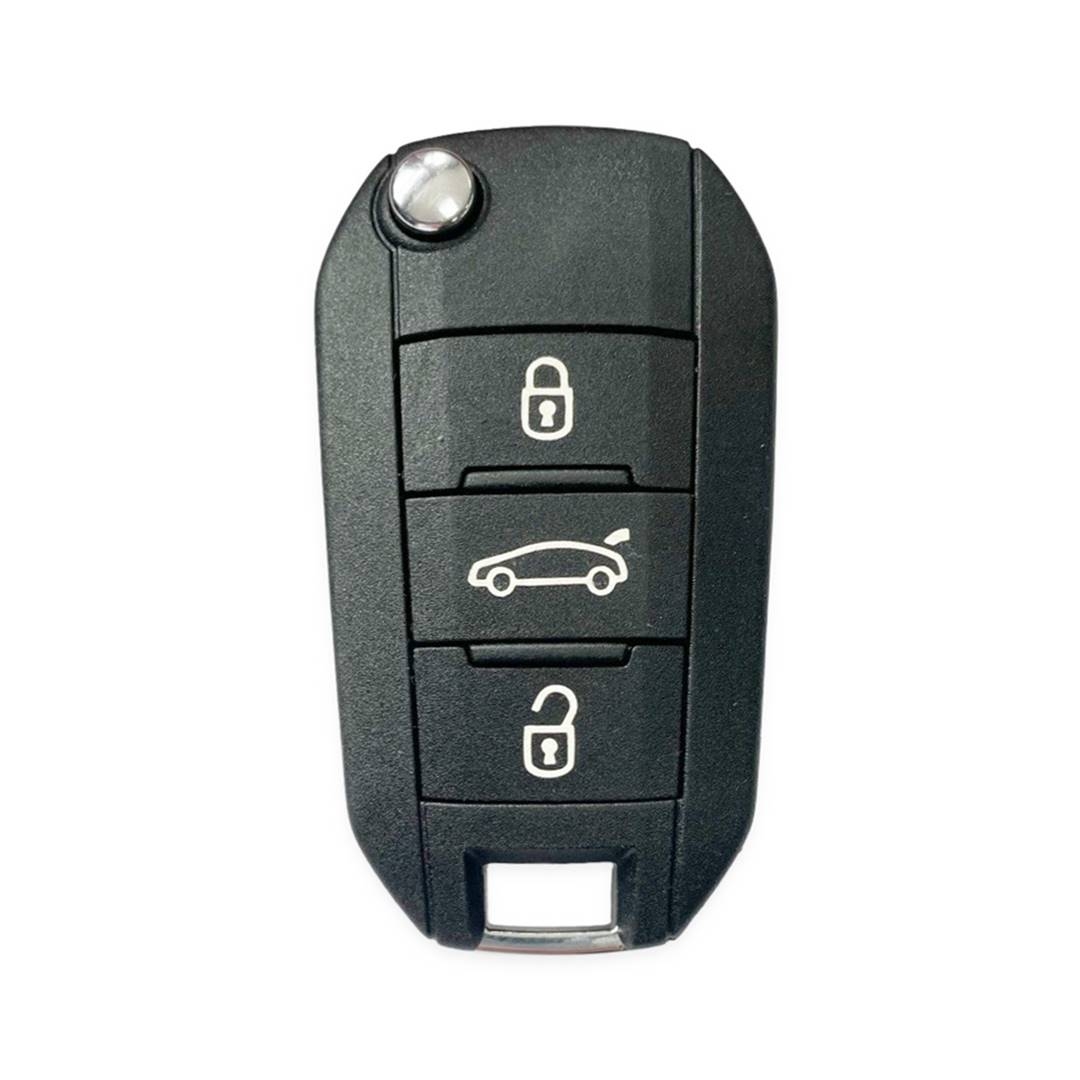 OEM Peugeot 301 508 Flip Remote Key 434MHz 9807343377 Peugeot