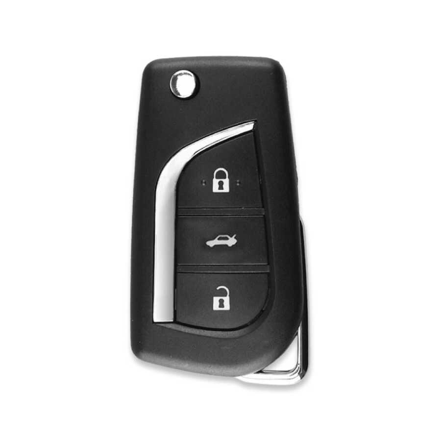 OEM Toyota Corolla 3Btn Flip Remote Key 433MHz B2A2F2R