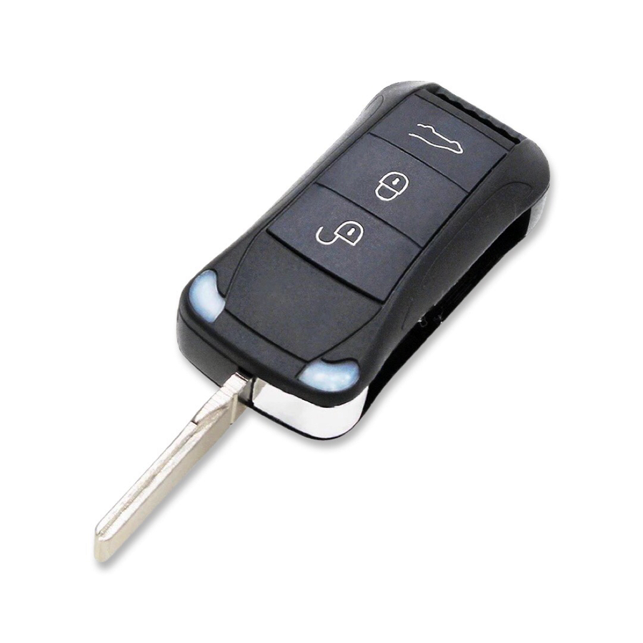 Porsche Cayenne Panamera 3Btn Keyless Go Flip Key 434MHz Remote Keys ...